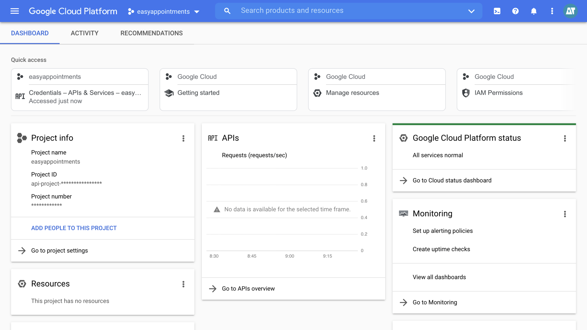 Syncing appointments with Google Calendar - Easy!Appointments